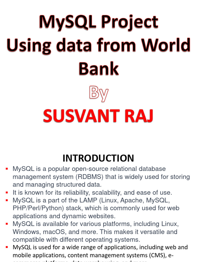 MySql Project | PDF | Relational Database | Databases MySql Project | PDF | Relational Database | Databases