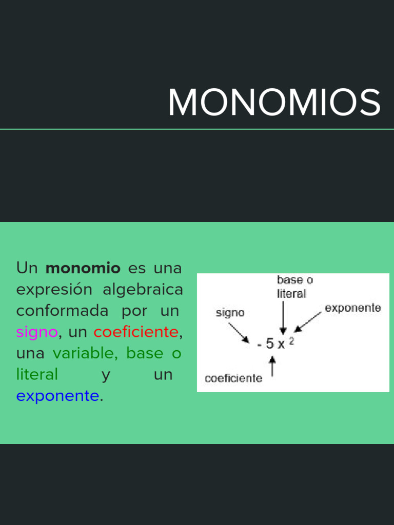 POLINOMIOS | PDF | Polinomio | Álgebra abstracta