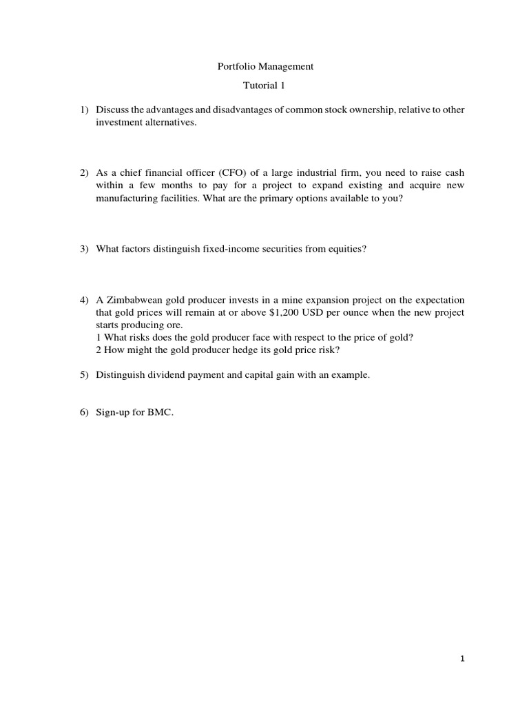 Investment Management Essentials | PDF | Finance & Money Management