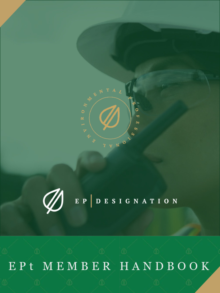 EPt Welcome Handbook | PDF | Mentorship | Sustainability