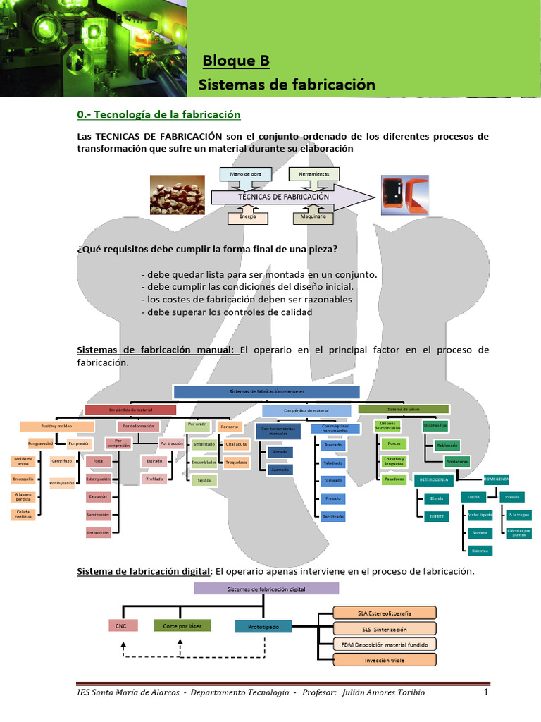 B2 Técnicas de Fabricación | PDF | Impresión 3d | Tornillo
