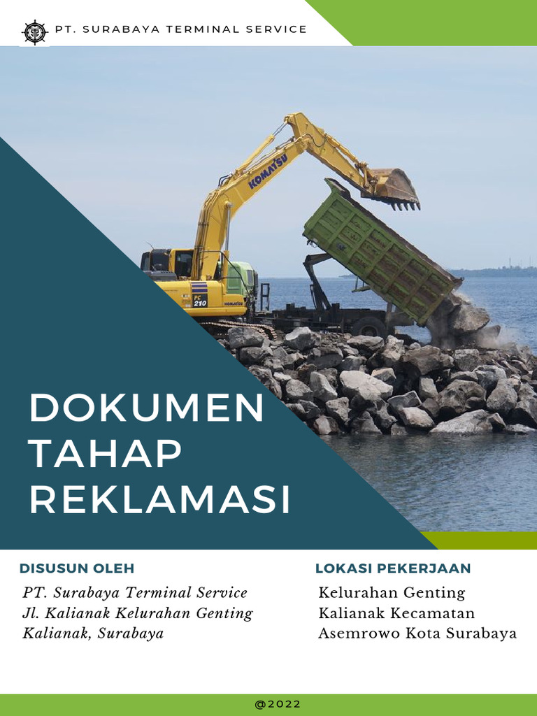 Metode Reklamasi (Pematangan Lahan) | PDF