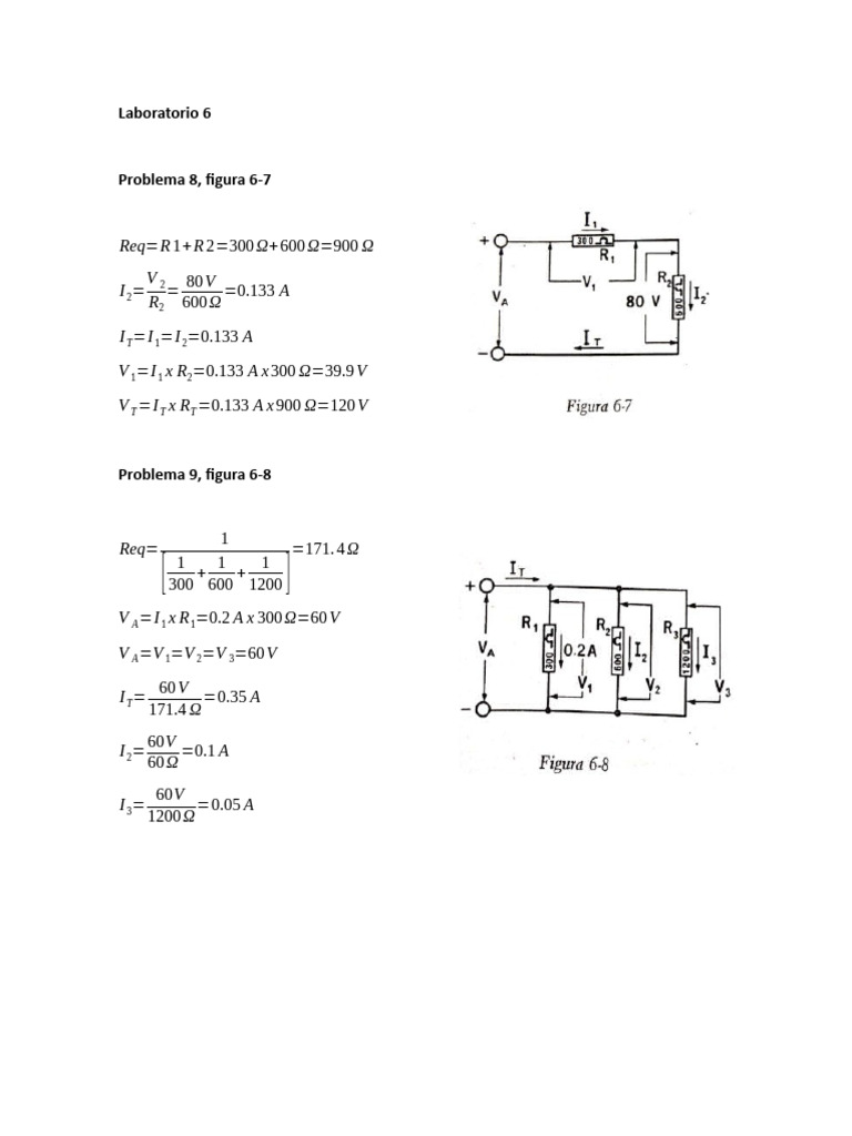 Problemas 8-10 Lab 6 | PDF