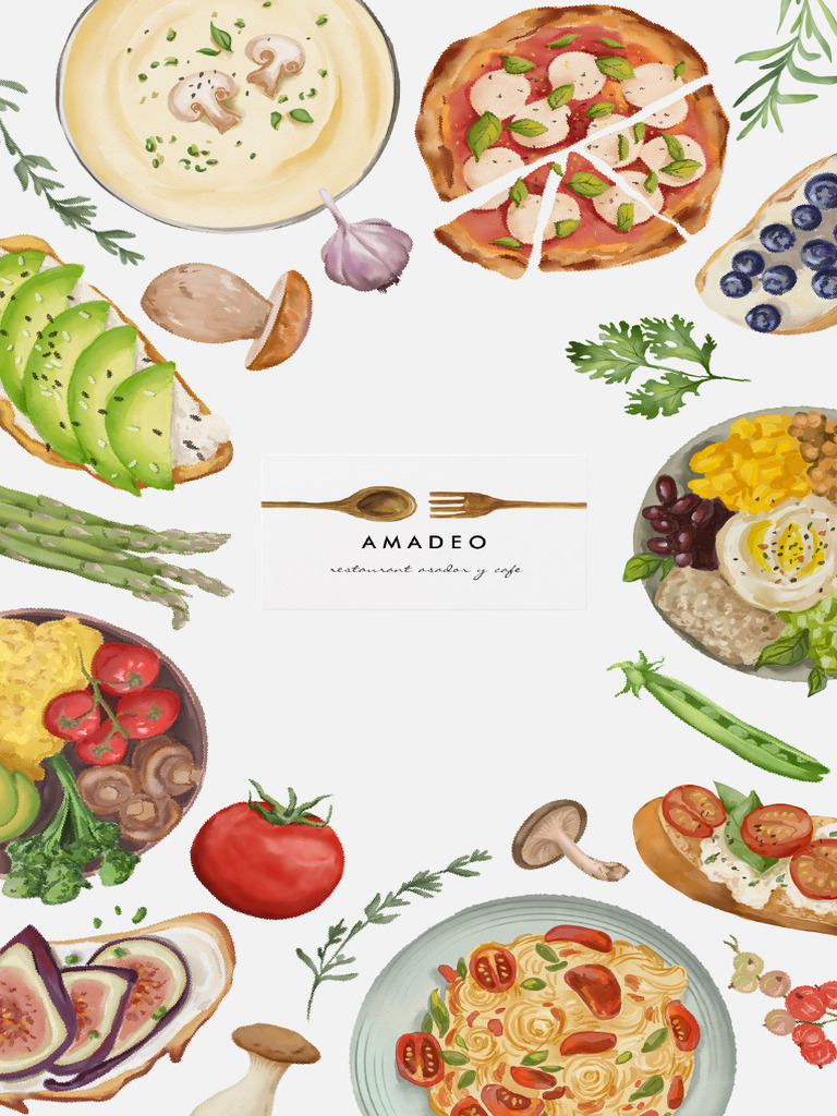 Colorful Watercolor Illustration My Recipe Book Cover | PDF | Cocinando ...