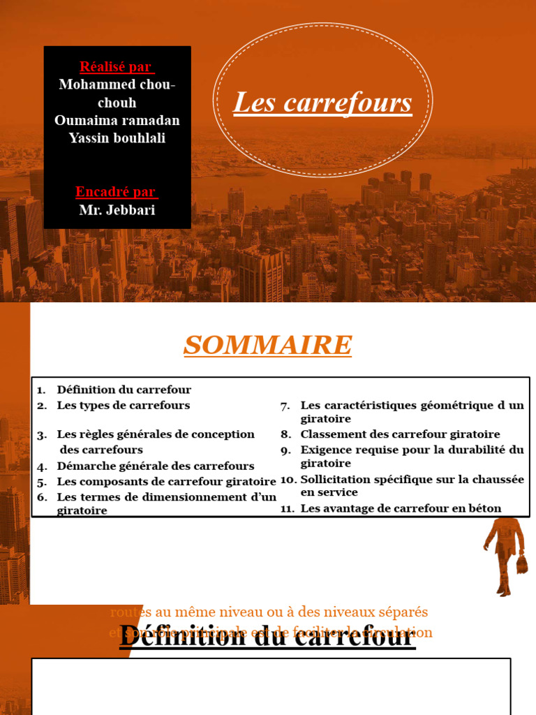 Les Carrefours-1 | PDF | Intersection (Route) | Béton