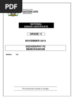 2026 Grade 12 Map Work Task | PDF | Geographic Information System ...