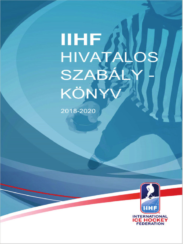 IIHF Szabalykonyv 2018-2022 HUN | PDF