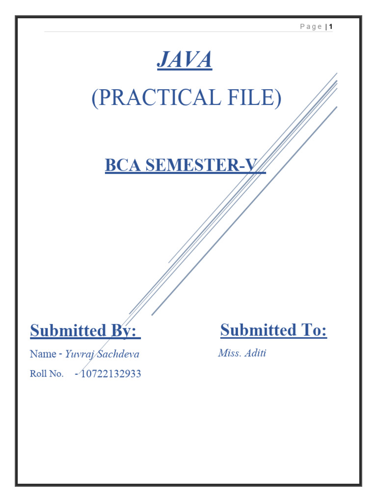 Java File Final | PDF | Inheritance (Object Oriented Programming ... Java File Final | PDF | Inheritance (Object Oriented Programming ...