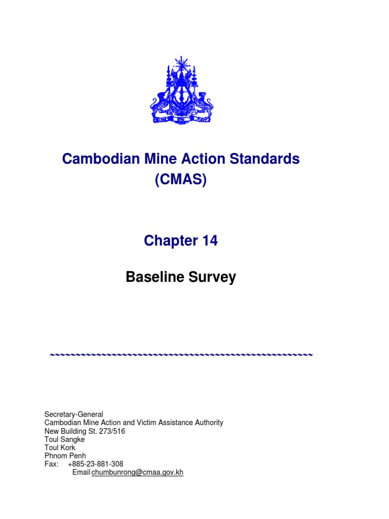 Cmas 14 BLS | PDF | Surveying | Land Mine