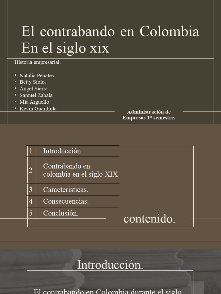 El Contrabando en Colombia en El Siglo Xix | PDF | Contrabando | aduana