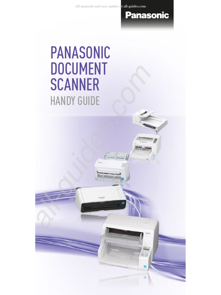 Panasonic KV s4085cw Document Scanner Handy Manual 64 | PDF | Image Scanner | Computing