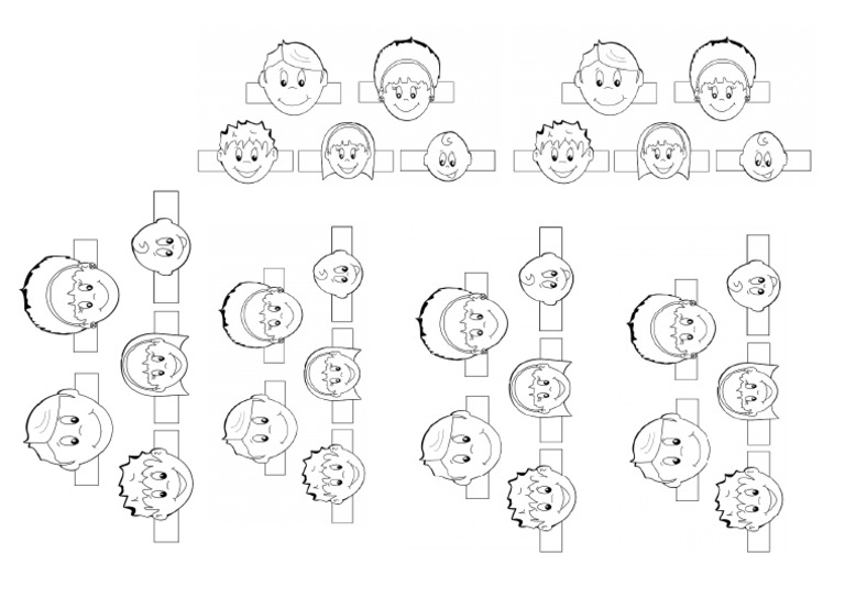 Family Fingers Cut-Out | PDF Family Fingers Cut-Out | PDF