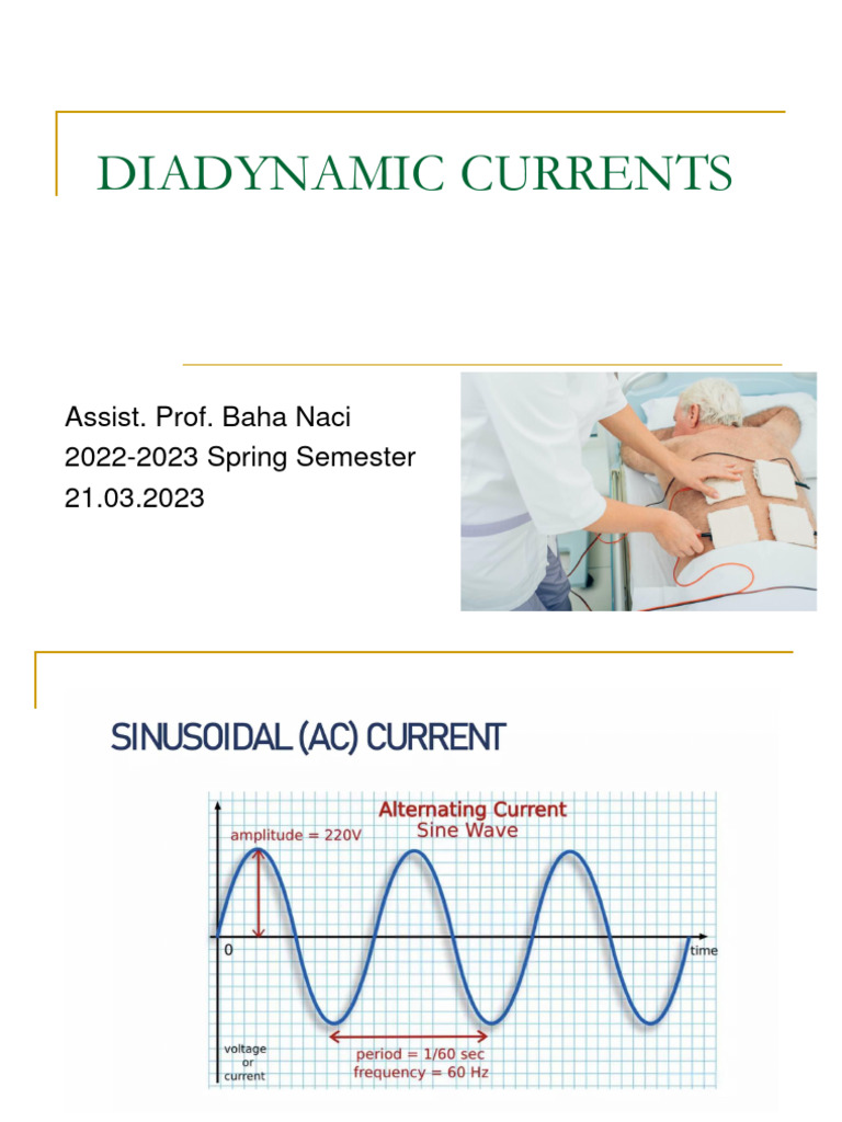 Diadynamic Current | PDF | Rectifier | Pain