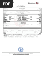 Form 4A | PDF | Death | Causes Of Death