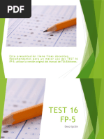 Manual Calificación e Interpretación Cuestionario 16 PF | PDF | Comportamiento | Las emociones