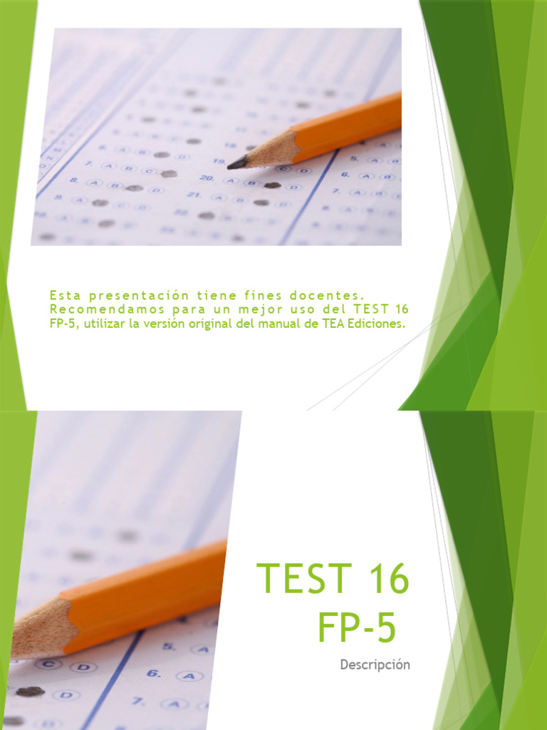 Test Personalidad 16 Pf-5 Descripcion Modificado 2 | PDF | Autoestima ...