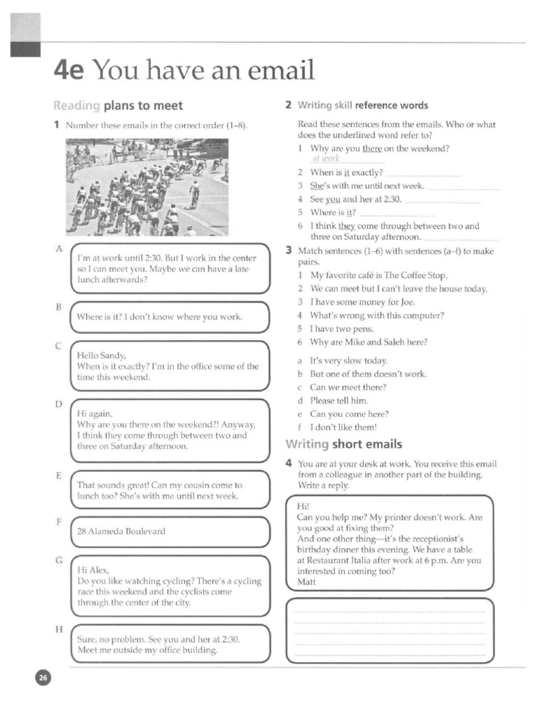 Extra - Practice - Writing Emails | PDF