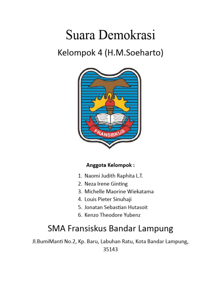 Laaporan Kegiatan P5 Demokrasi | PDF