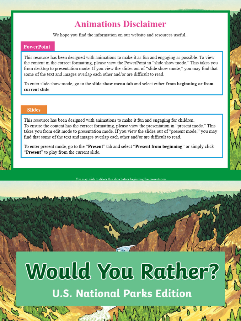Engaging Activities for National Parks Week | PDF | Yosemite National ...