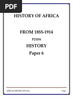 Grade 8 SS History Term 3 TEST | PDF