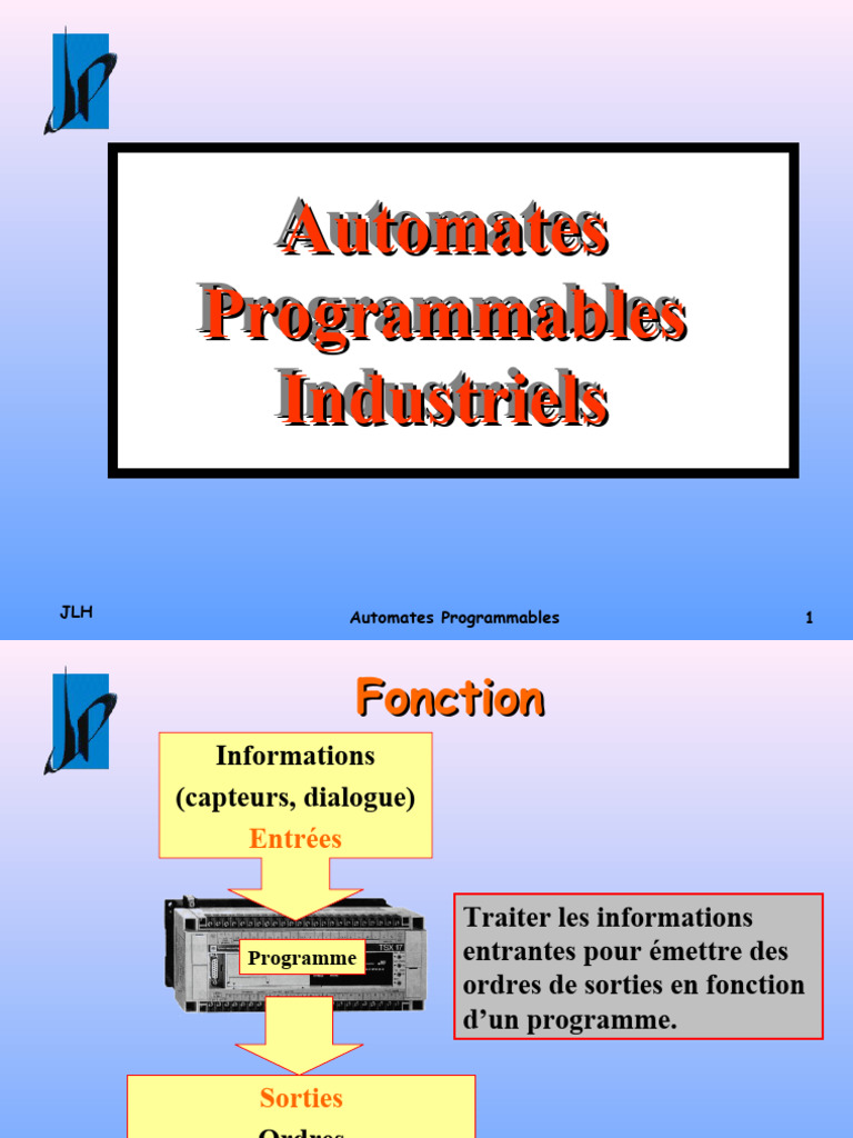 Guide des Automates Programmables | PDF | Automate programmable ...