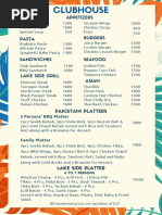 Zaitoon Menu - 2024 | PDF | Salad | Kebab