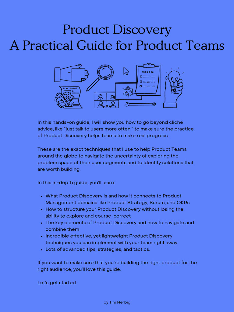 A Practical Guide To Product Discovery 2022 v2 | PDF | Agile Software ...