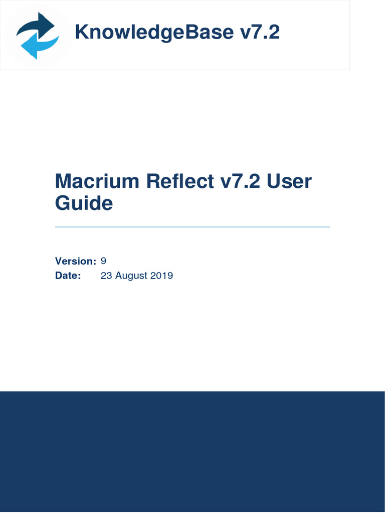 macrium_reflect_v7_2_user_guide | PDF | Computer File | Backup