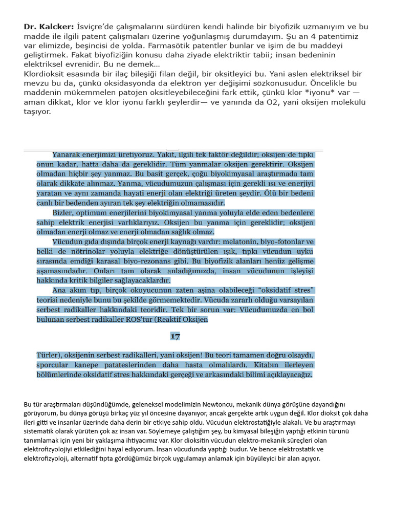 Klor Dioksit-Yasaklanmış Saglık | PDF