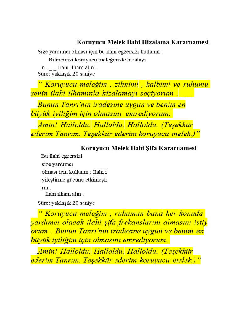 Koruyucu Melek | PDF