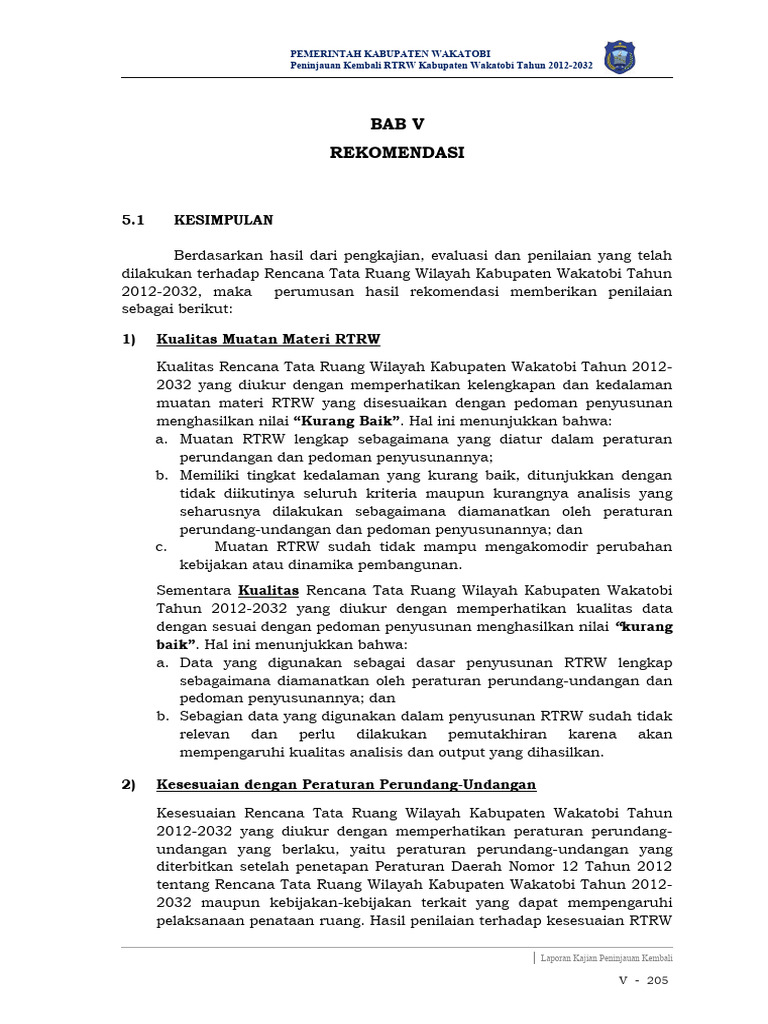 Bab 5 - Rekomendasi - Ok | PDF