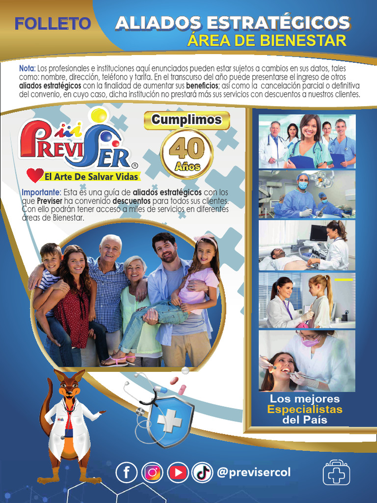 Folleto-Bienestar-Ed.-58 Previser | PDF | Programas sociales | Ciencias ...