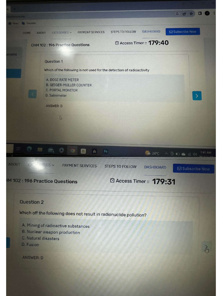 Agbeniyi CHM 102 Oer | PDF