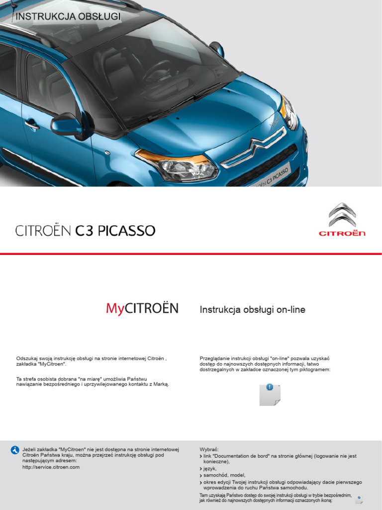 2013 Citroen c3 Picasso 79 | PDF