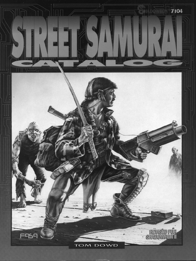 7104 - Shadowrun 1st 2nd - Street Samurai Catalog | PDF