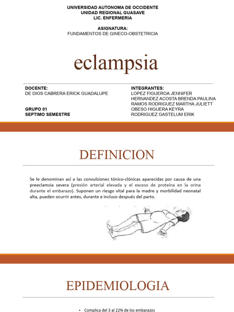 Eclampsia: Complicaciones y Tratamiento | PDF | Hipertensión | El embarazo
