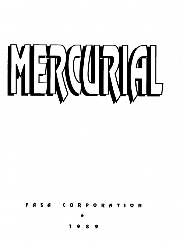 7302 - Shadowrun 1st - Mercurial | PDF