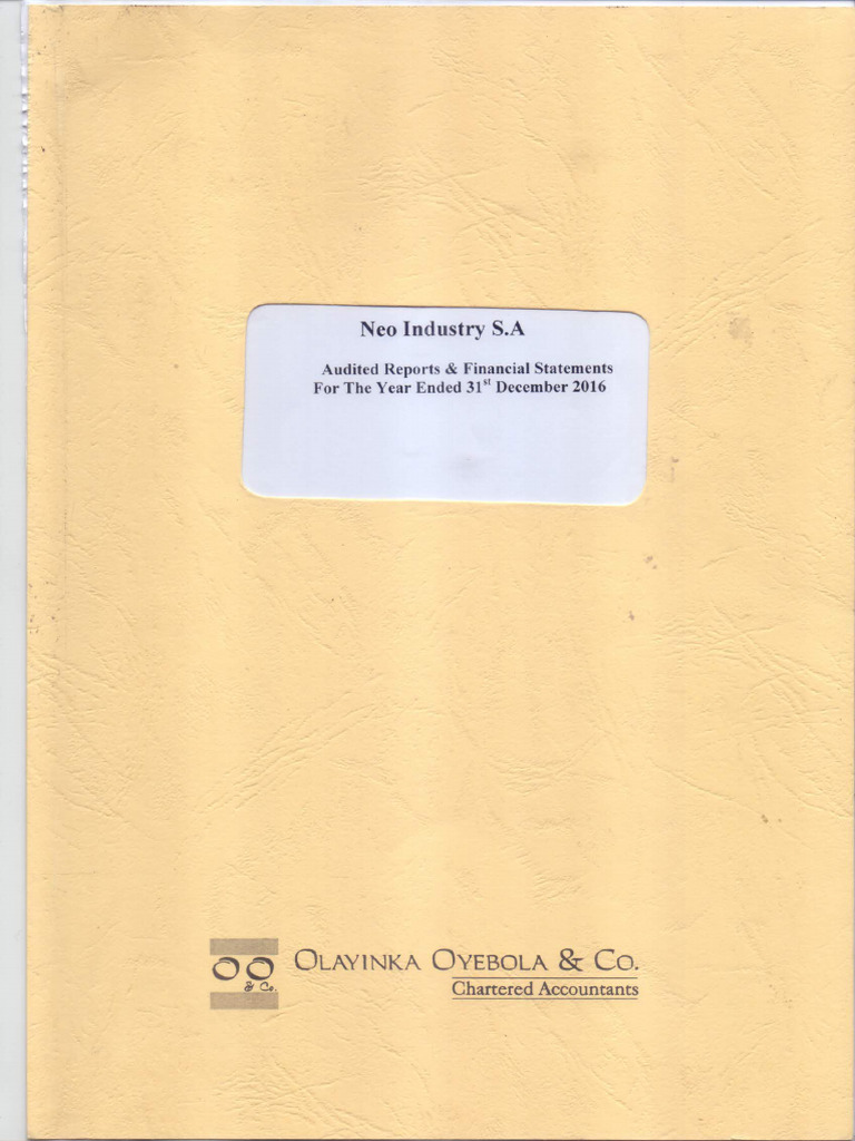 DSF Neo Industry 2016 | PDF