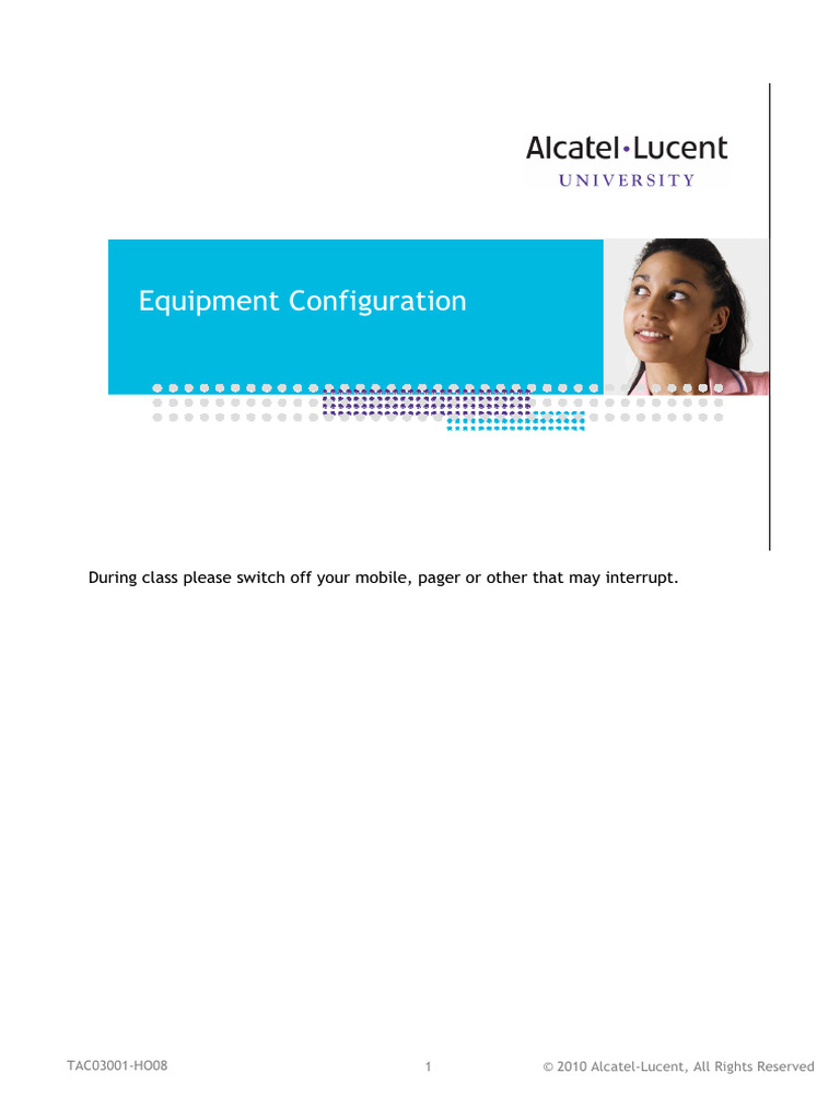 06.TAC03001-HO08-I1.8-7302 7330 5520 Equipment Configuration CE | PDF ...