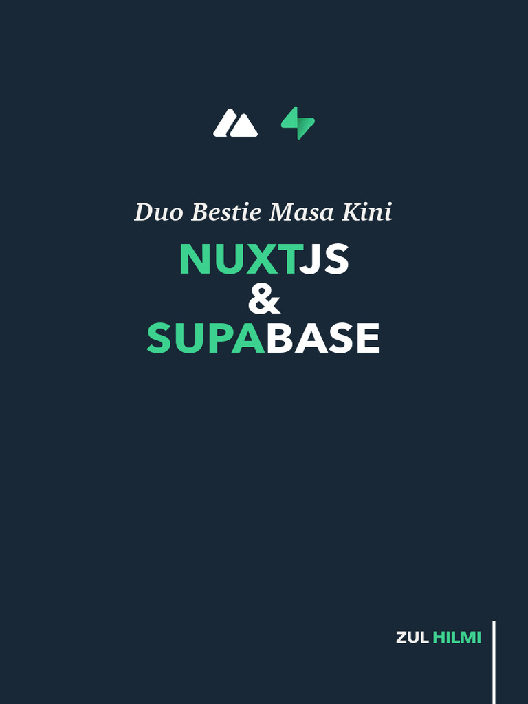 Panduan NuxtJS & Supabase | PDF | Komputer | Teknologi & Rekayasa