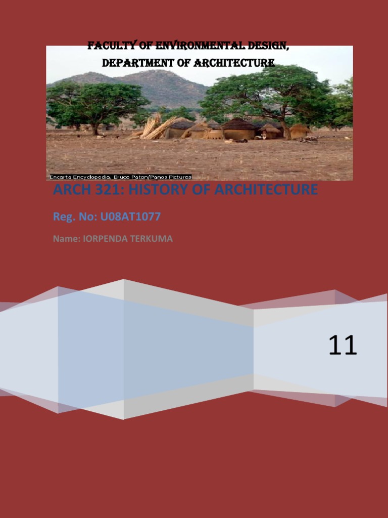 Tiv Traditional Arhitecture | PDF