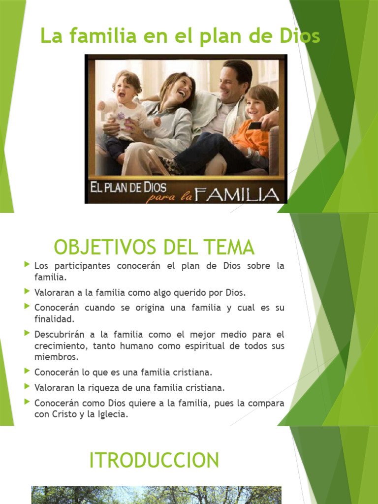 2 La Familia en El Plan de Dios | PDF | Familia | Amor