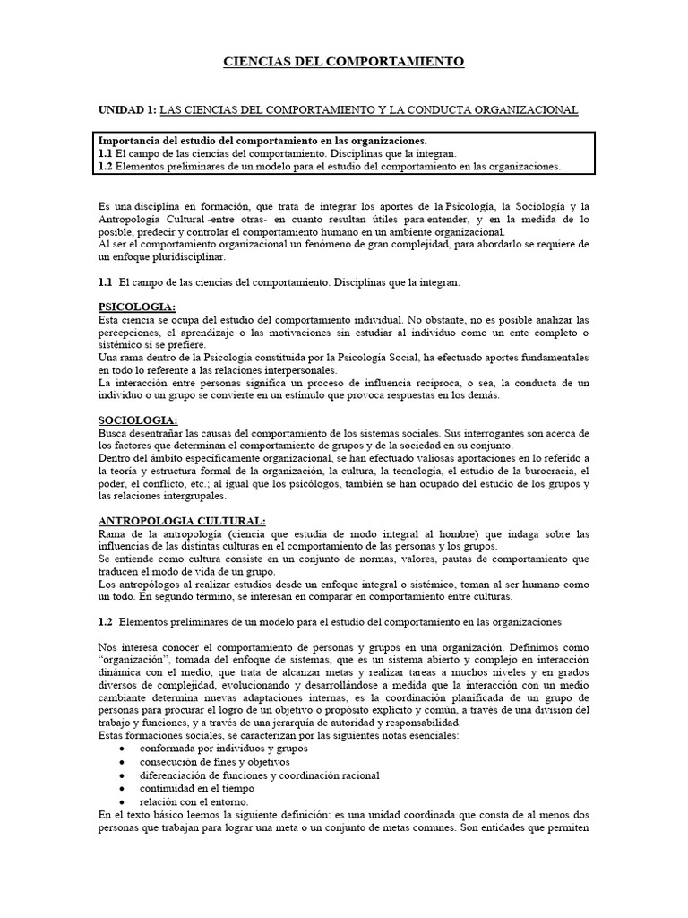 Resumen General | Descargar gratis PDF | Comportamiento | Motivacional
