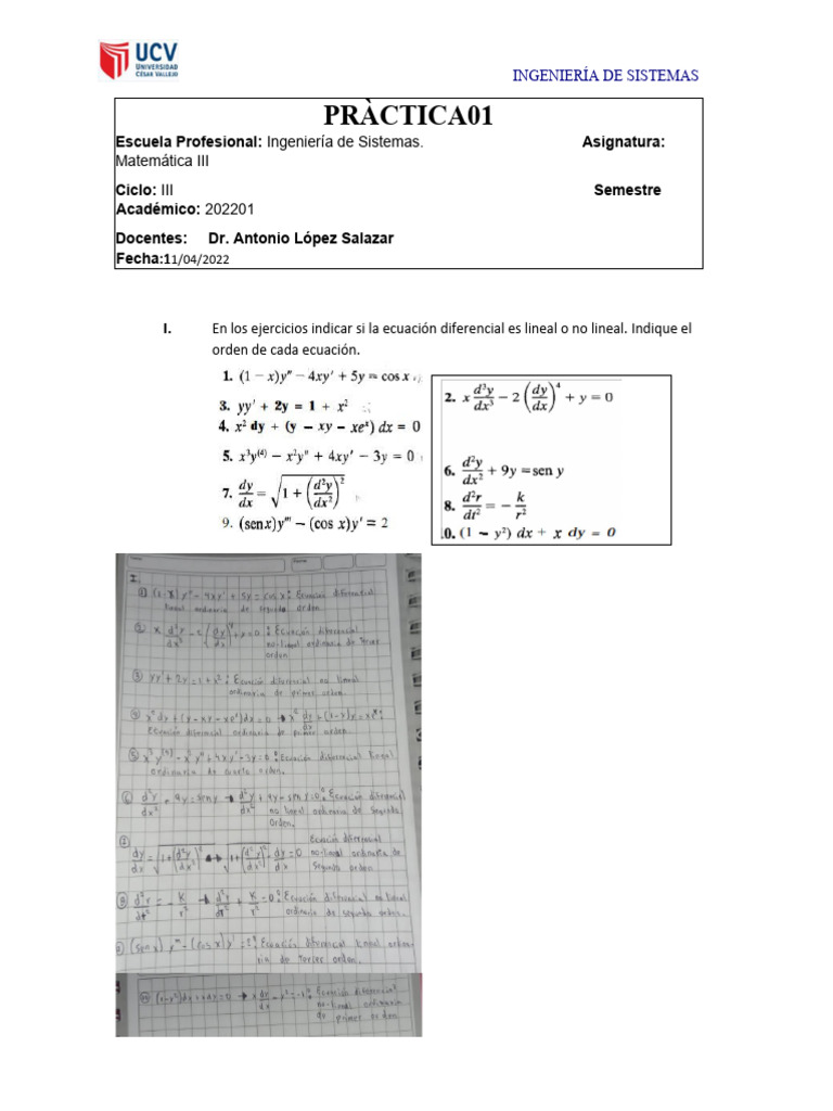 TAREA 01 MAT III-xd | PDF