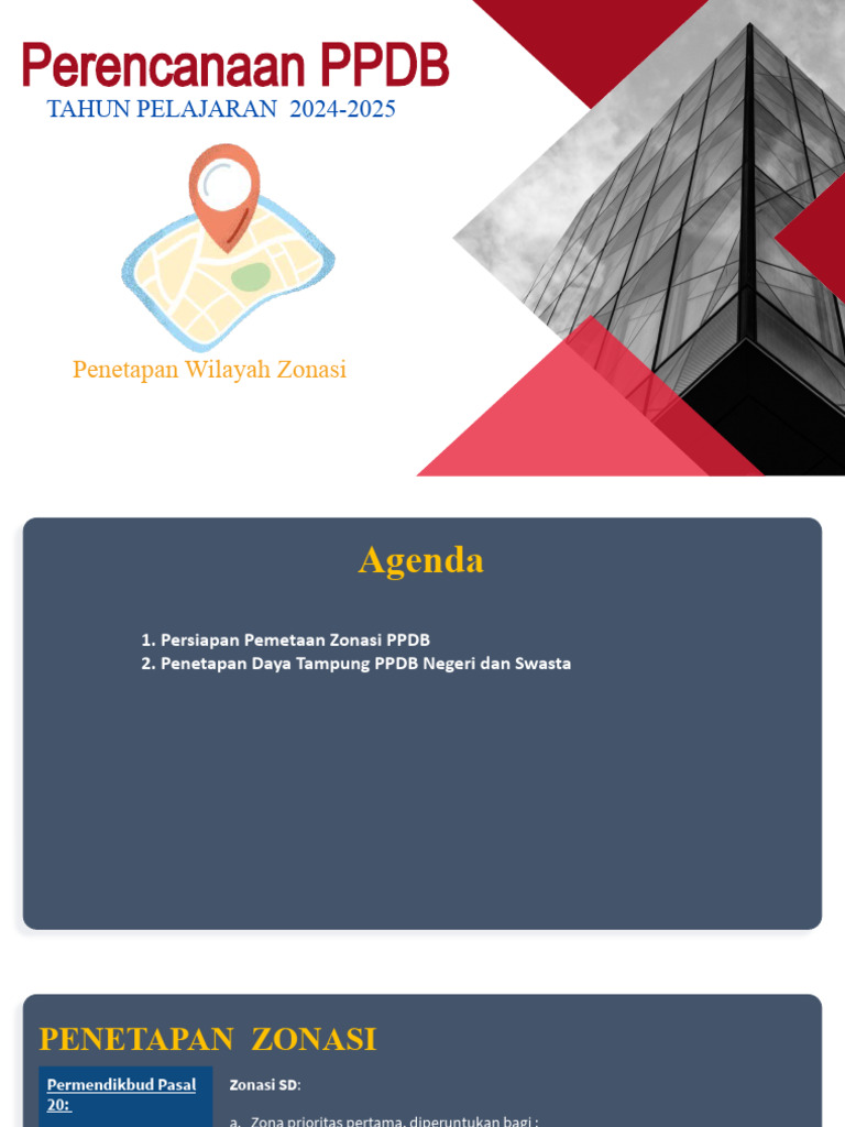 Penetapan Zonasi PPDB SD 2024-1 | PDF