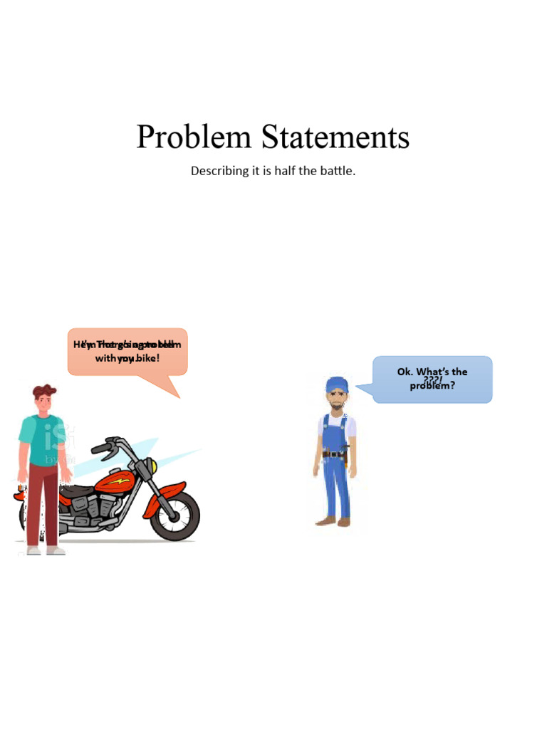 Crafting Effective Problem Statements | PDF