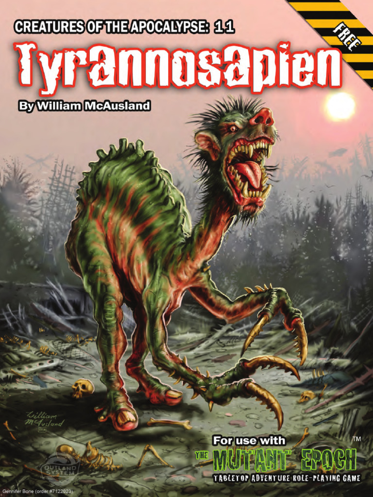 Tyrannosapien Creatures of The Apocalypse 11 (7122023) | PDF
