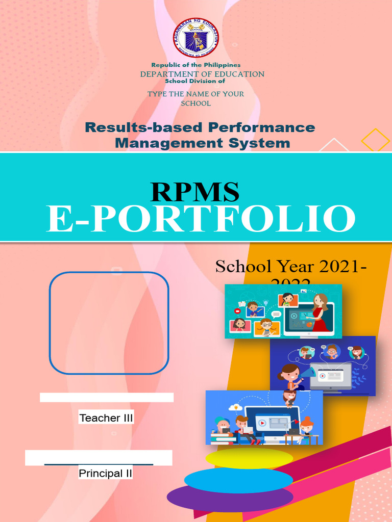 KRA 1 Objectives in RPMS E-Portfolio | PDF | Teachers | Learning