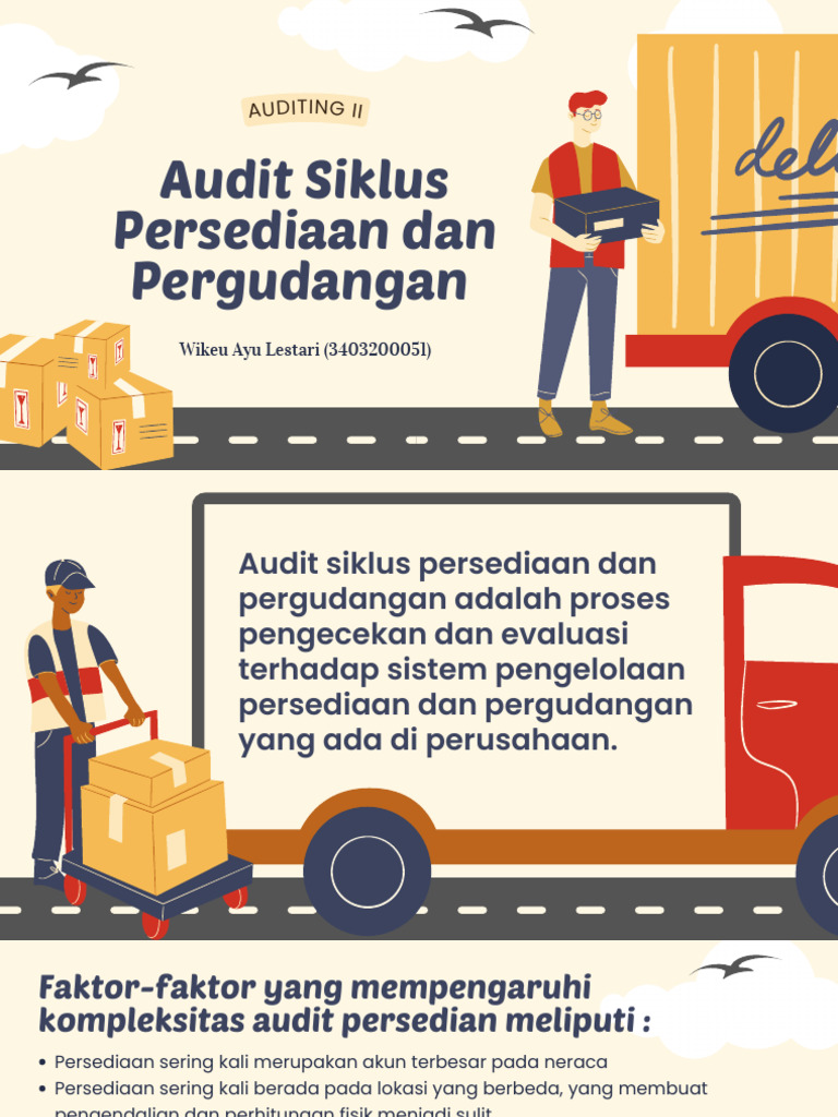 Wikeu Ayu Lestari - 3403200051 - Audit Siklus Persediaan Dan Pergudangan | PDF
