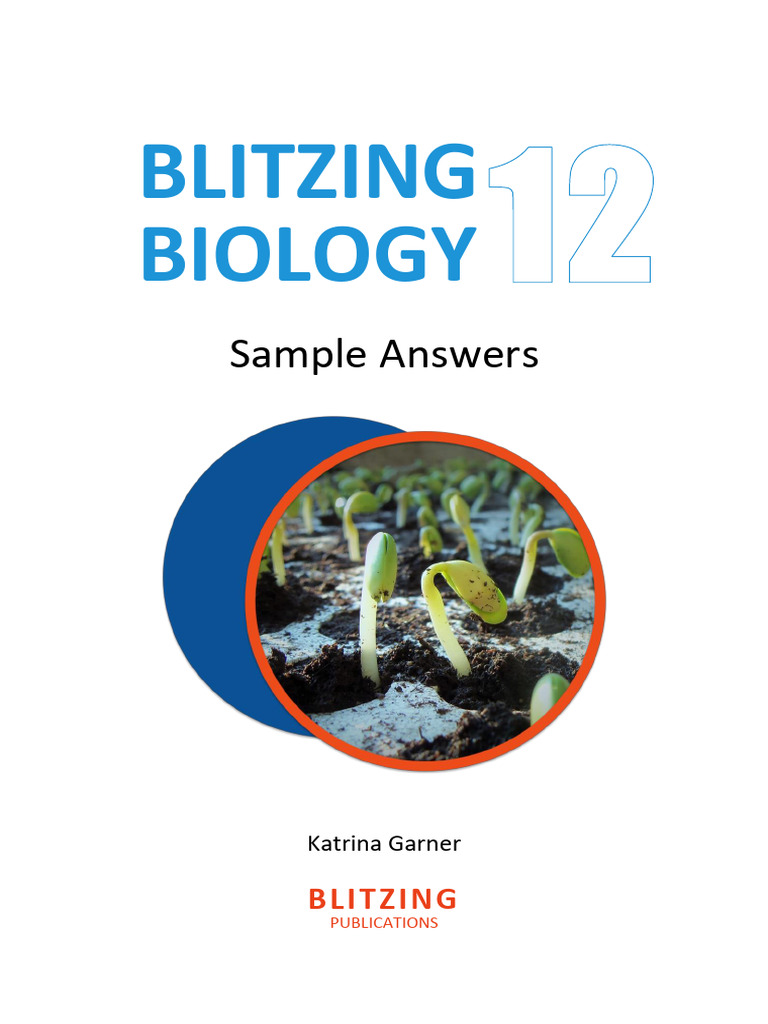 BB 12 Sample Answers | PDF | Meiosis | Menstrual Cycle